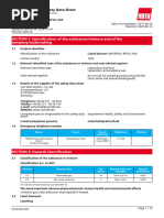 Safety Data Sheet - Ronson Universal Butan Gas Refills UN 1011 123 (En ...