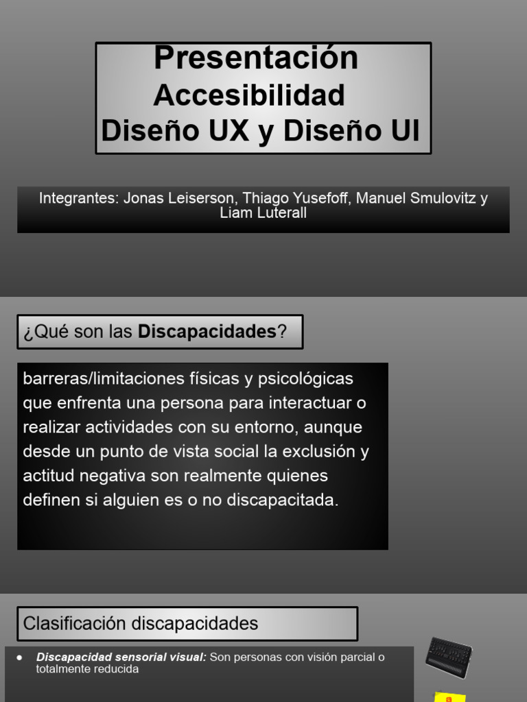 Presentacion Tp1 Empatizando 2 | PDF | Usabilidad | Accesibilidad