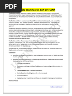 Flexible Workflow For PR in S - 4 HANA | PDF | Workflow | Computer Engineering