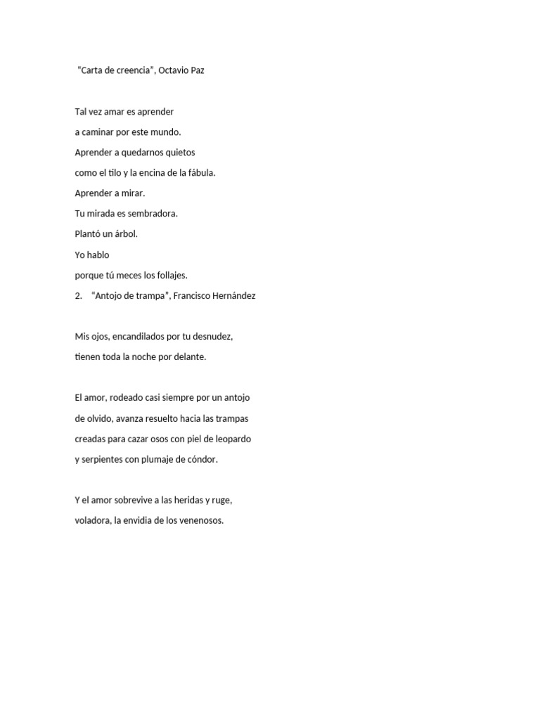 Poemas Lázaro | PDF