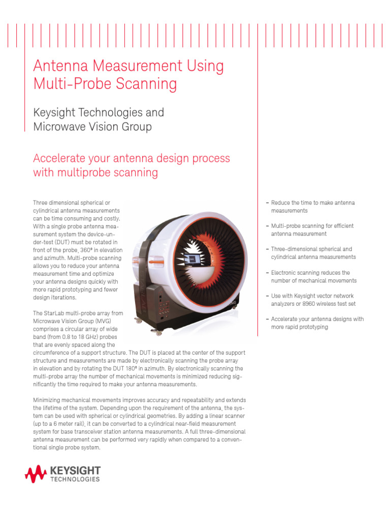 Accelerate Antenna Measurements with Multi-Probe | PDF | Microwave ...
