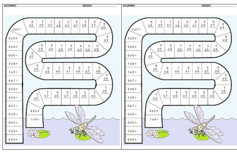 Control Tablas | PDF