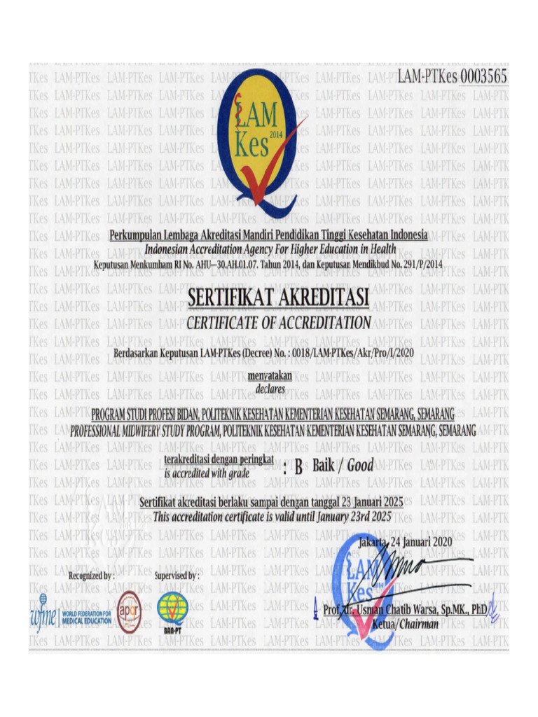 S Akred Prodi Profesi Rotated | PDF