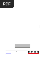 Sans 241. 2011 1 | PDF | Water