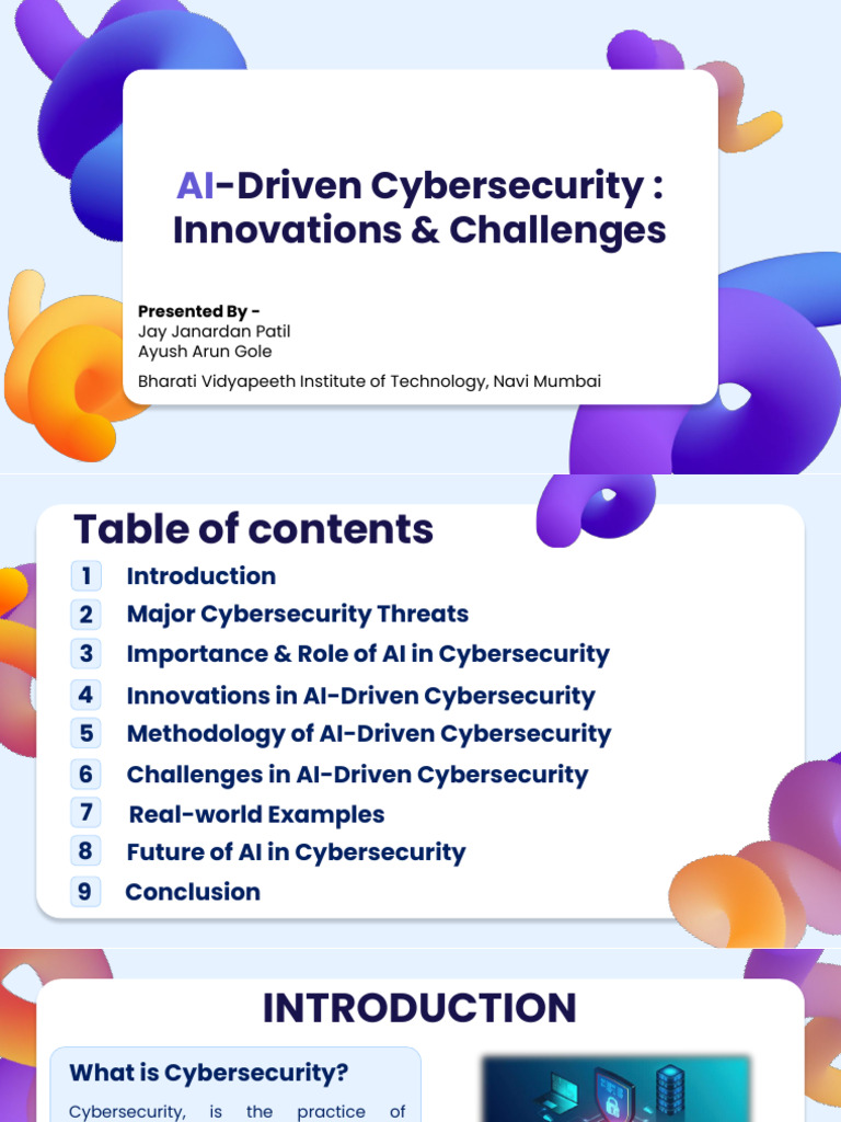Ai-Driven Cyber Security | PDF | Security | Computer Security