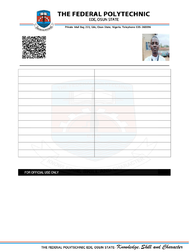 2024/2025 Online Registration Receipt | PDF