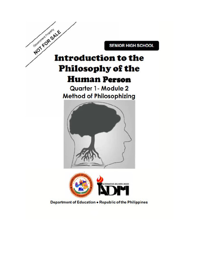 Quarter 1 Module 2 - Methods of Philosophizing 2.0 | PDF