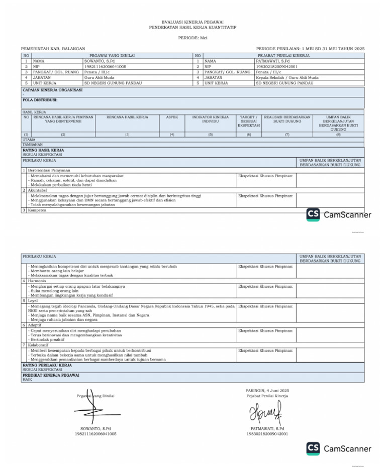 SKP 2025 Mei Suwanto | PDF