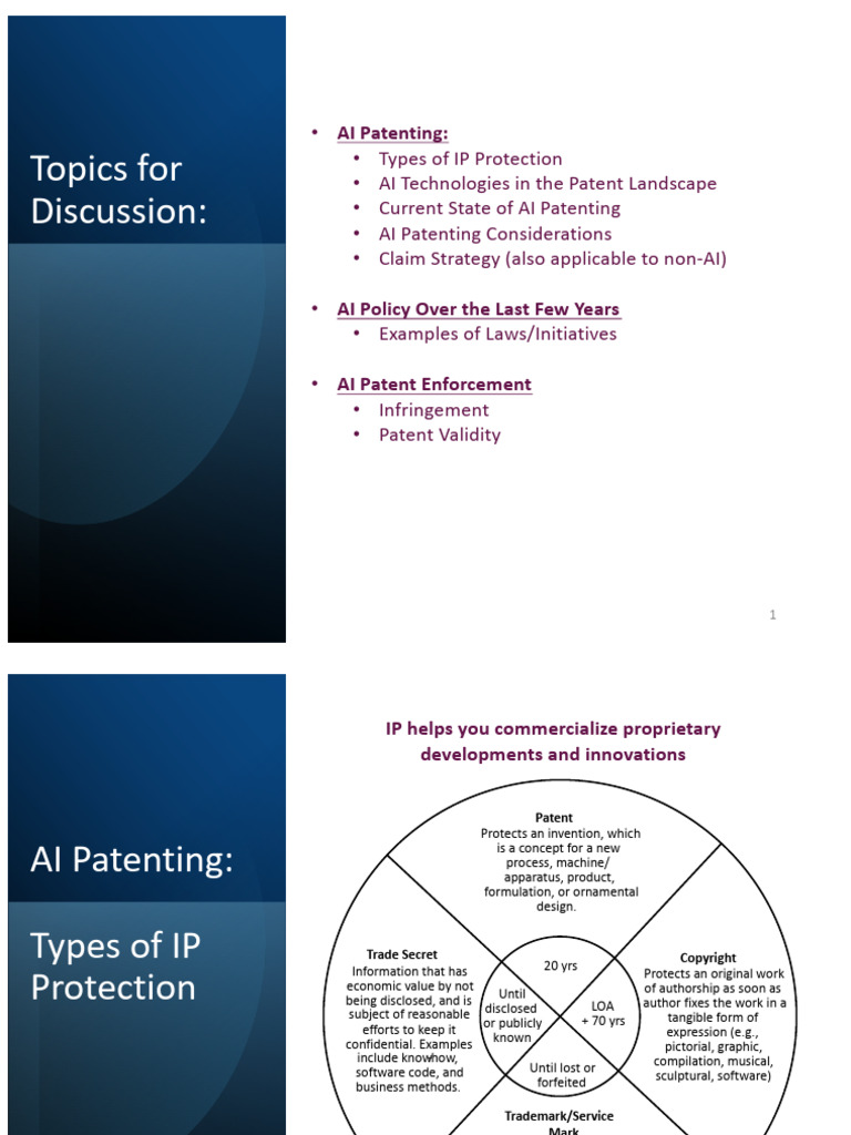 AI Patenting: Strategies and Considerations | PDF | Patent | Artificial ...