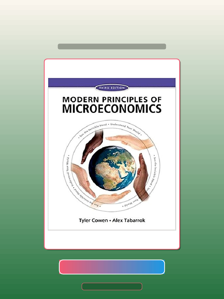Modern Principles of Microeconomics 3rd Edition Ebook and TestBank ...