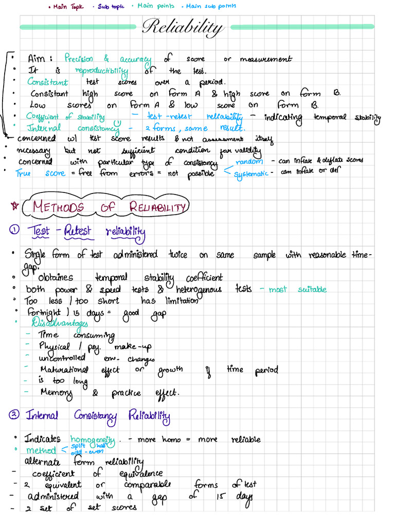 Reliability TNR | PDF