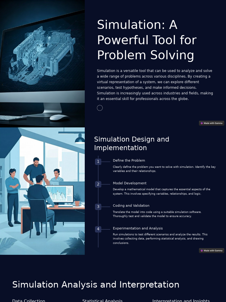 Simulation A Powerful Tool For Problem Solving | PDF | Simulation | Statistics