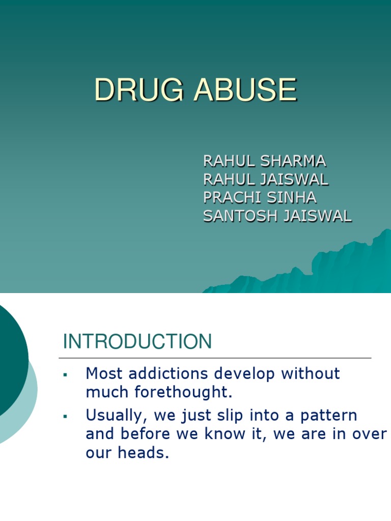 An In-Depth Look at Drug Abuse, Addiction, Prevention, and Treatment ...