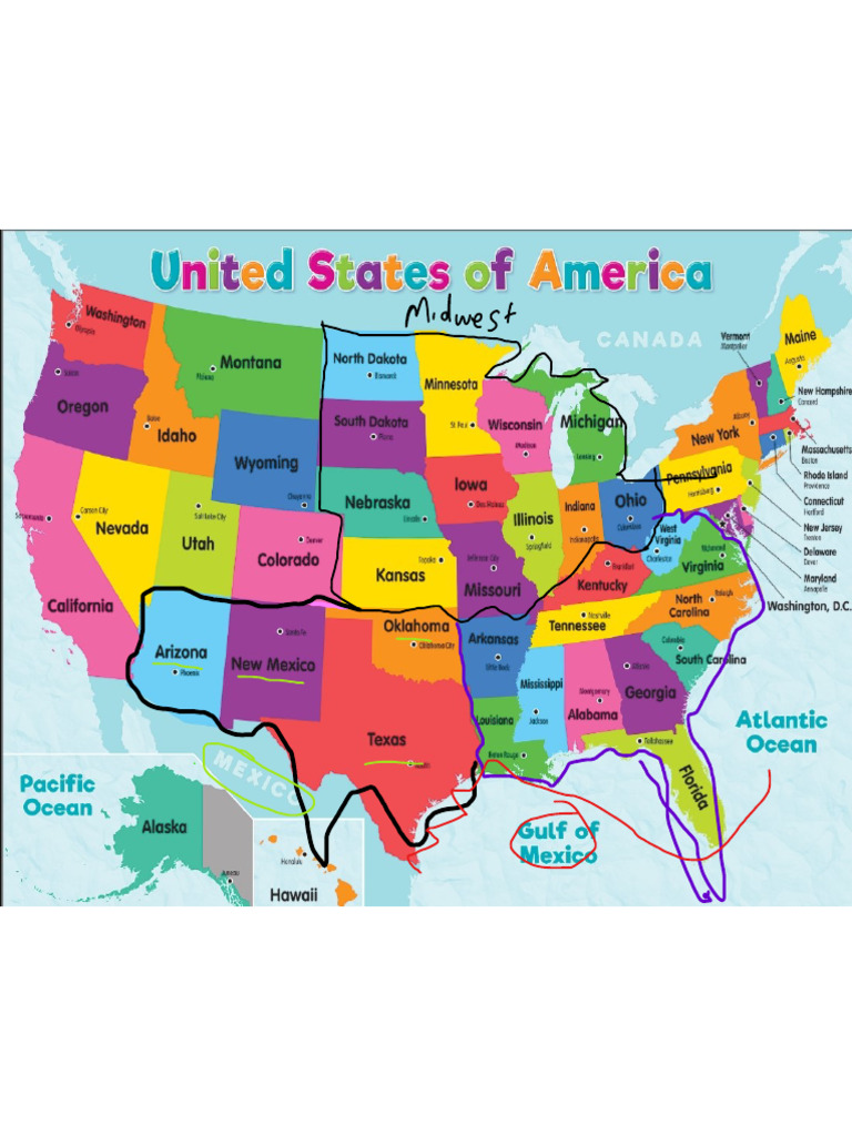 USA Map | PDF