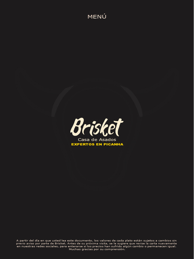 Menu Brisket 2024 1.0 | PDF | Mariscos | ensalada