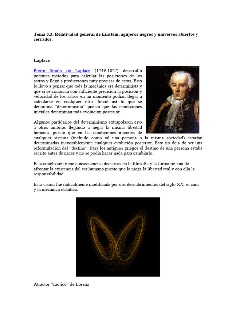Tema 3 3 Relatividad General | PDF | Calabozo | Relatividad general