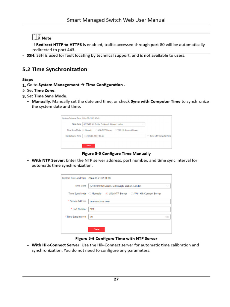Time Synchronization in Smart Switches | PDF