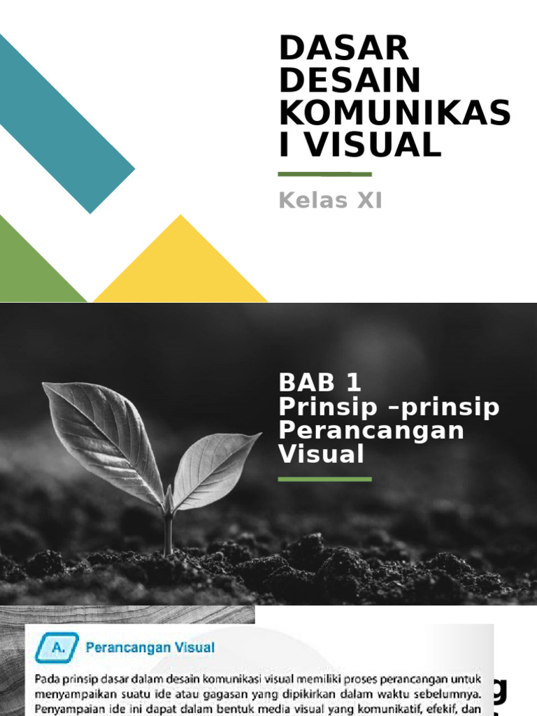DASAR DESAIN KOMUNIKASI VISUAL Kelas XI | PDF