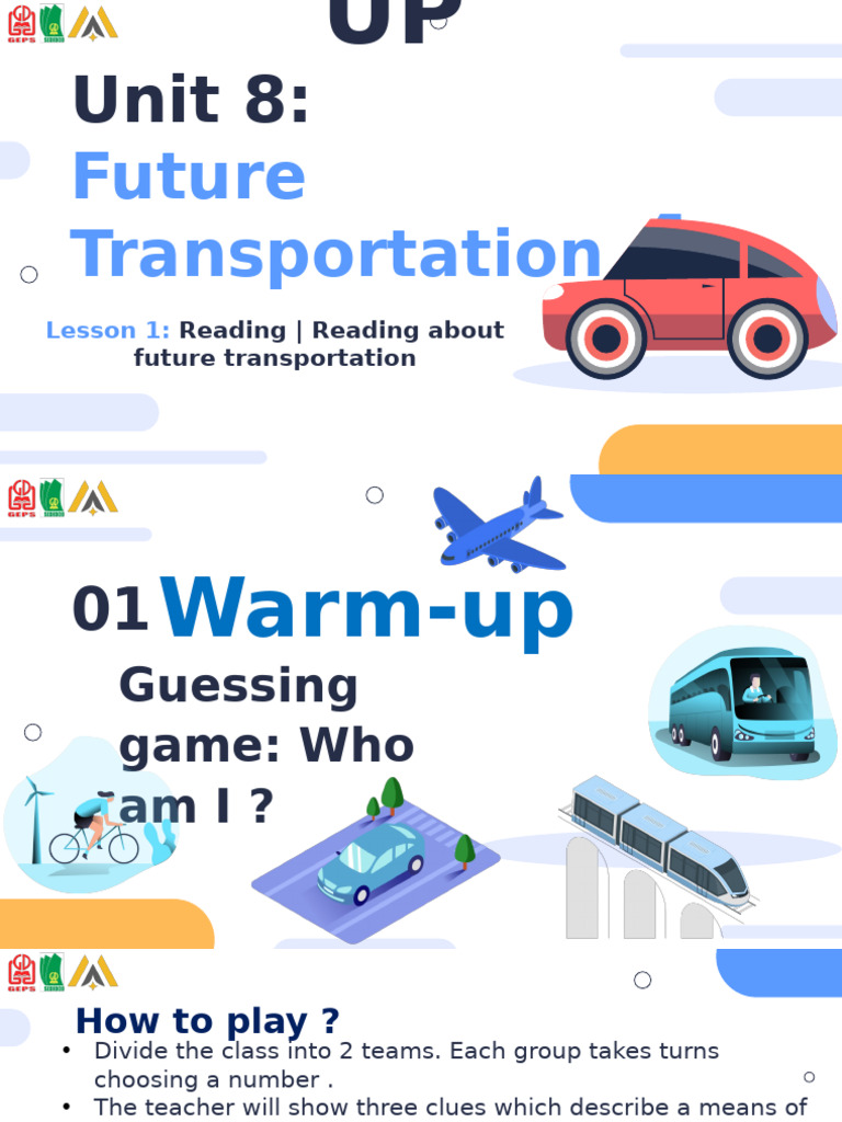 Future Transportation Activities Guide | PDF | Transport | Traffic ...