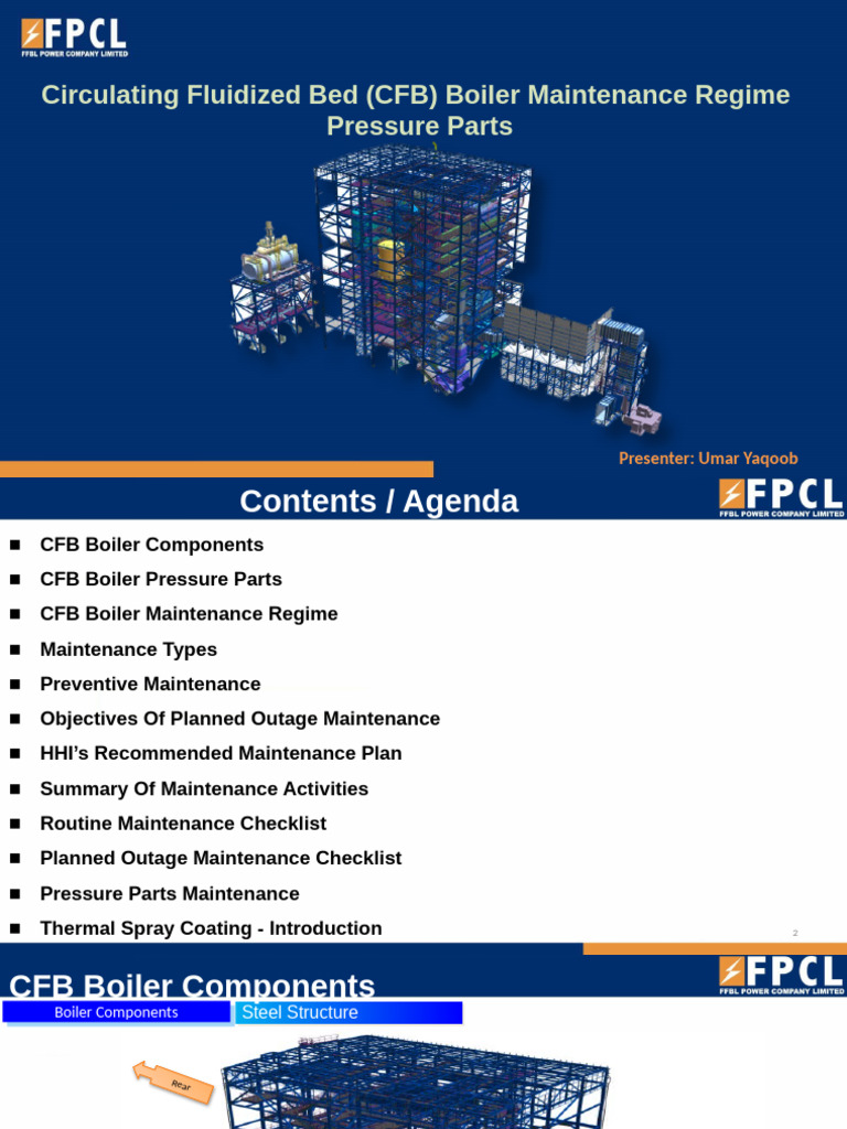CFBC Boiler Maintenance Regime - Pressure Parts | PDF | Boiler | Welding