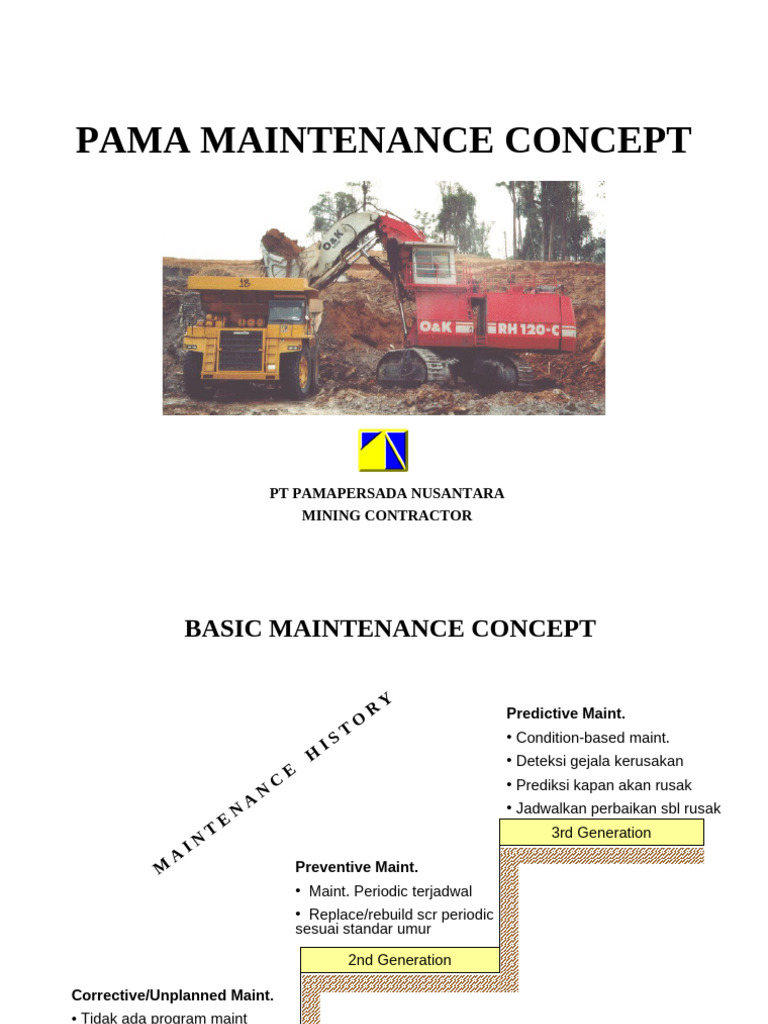 PAMA Maintenance Strategies Overview | PDF | Mechanical Engineering ...