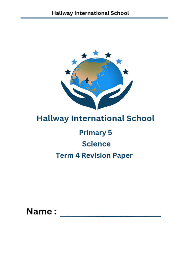 P5 Science Term 4 Revision With Answers | PDF | Potential Energy ...