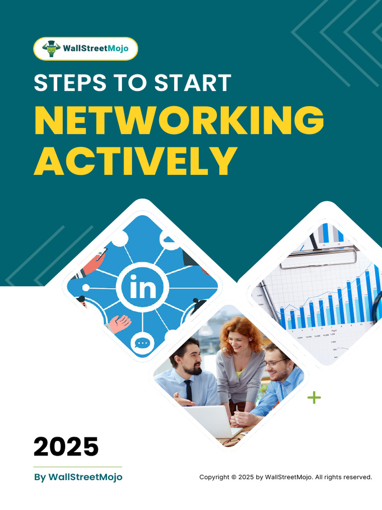 Steps To Start Networking Actively (Weekly Plan) | PDF | Financial ...
