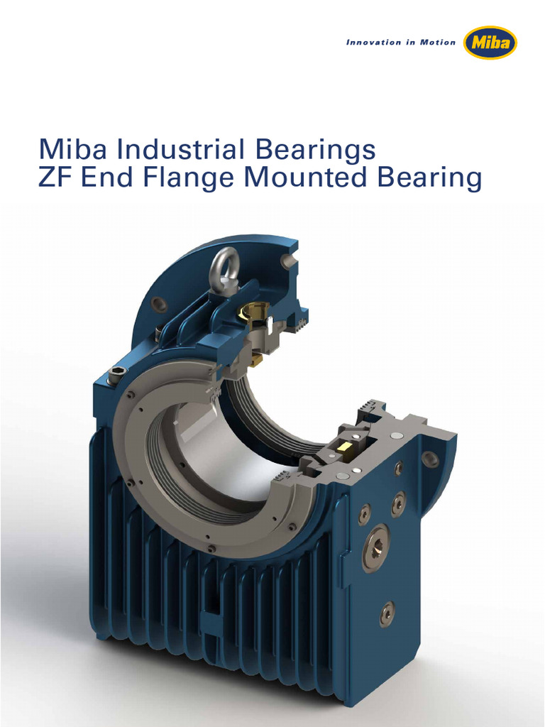 Miba ZF | PDF | Bearing (Mechanical) | Mechanical Engineering