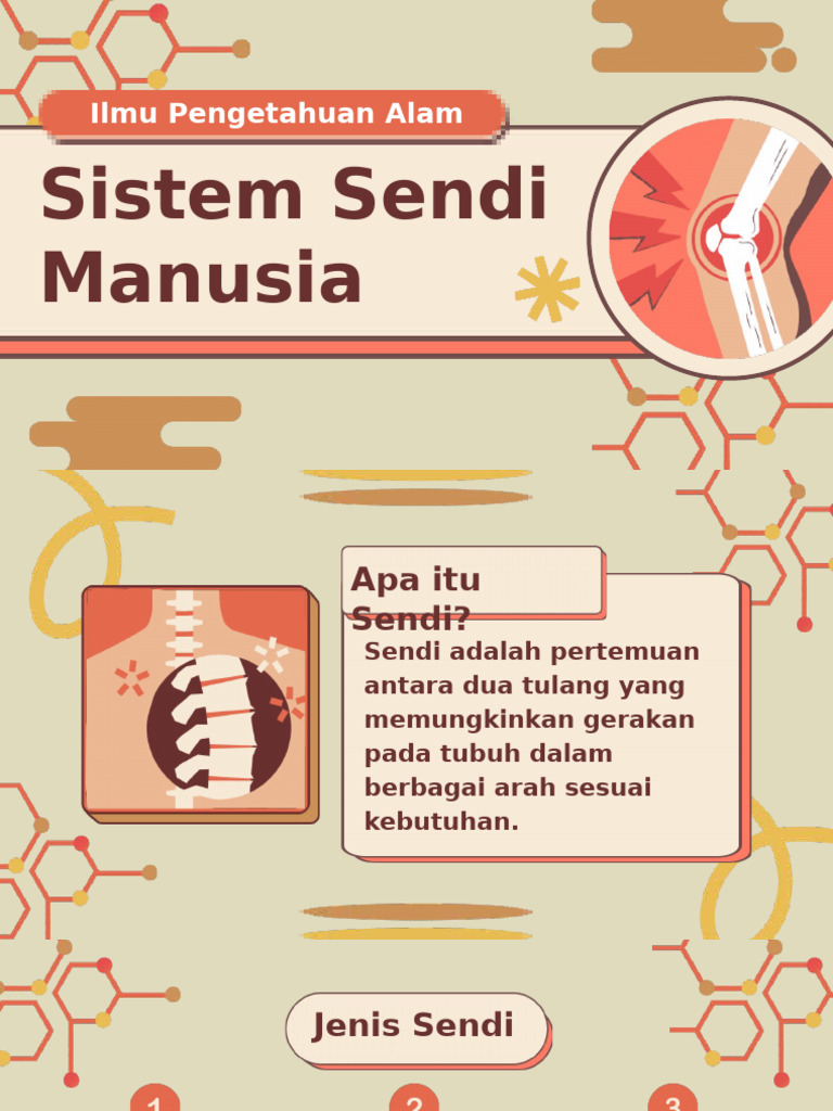 Sistem Sendi Manusia Presentasi Pendidikan Oren Dan Kuning Simpel | PDF