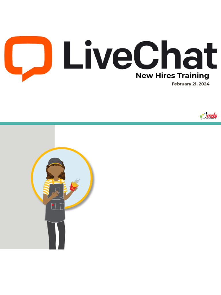 Live Chat Scripts for New Hires | PDF | Tablet Computer | Mobile App