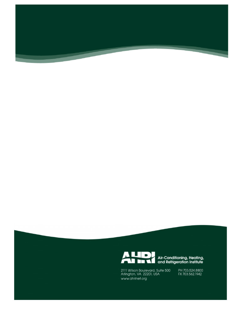 AHRI Guideline N-2012-Color Code For Refrigerant Container | PDF | Color