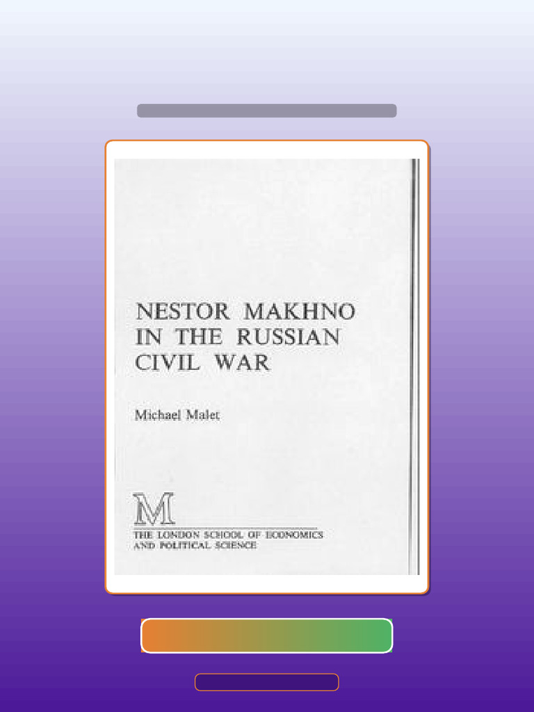 Nestor Makhno in The Russian Civil War Ebook and TestBank Bundle ...