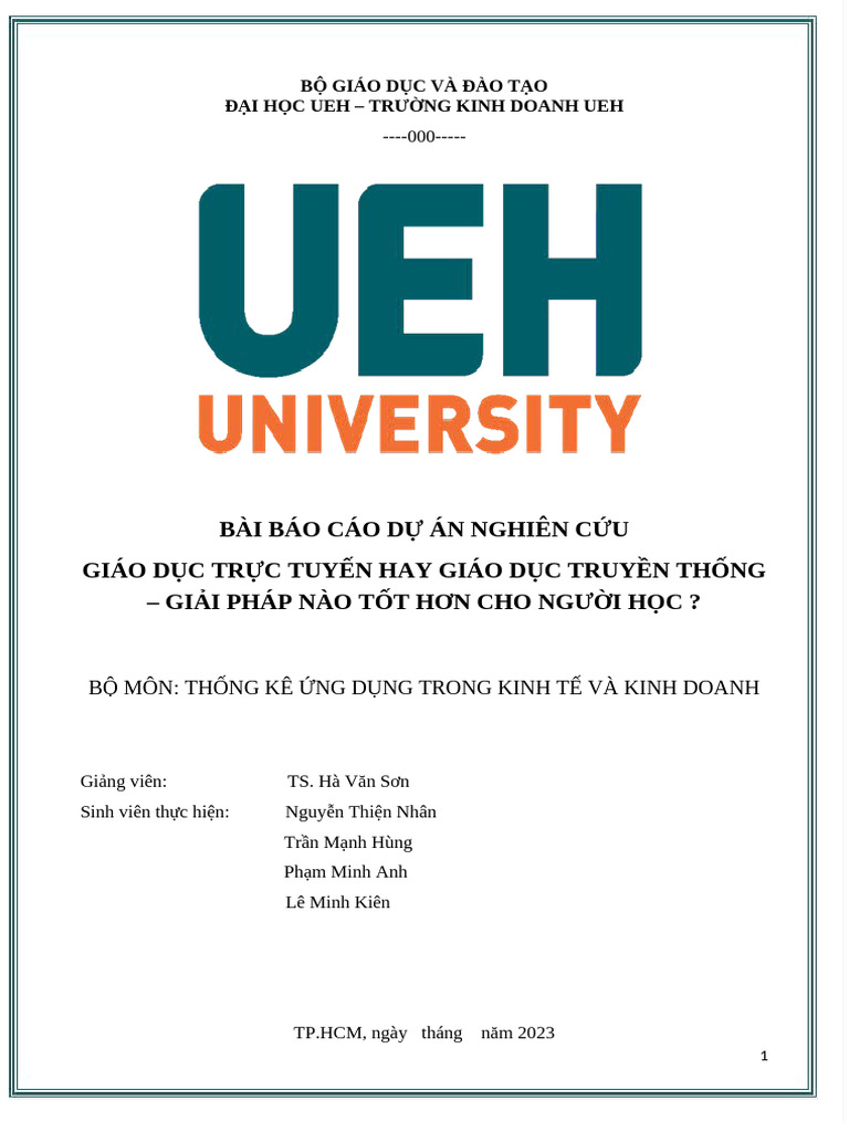 TKUD Project 1 | PDF