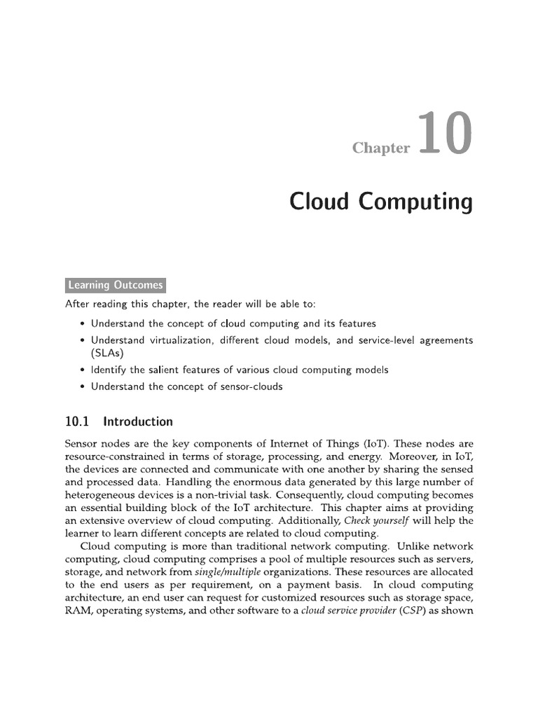 Module-4 Part-1 IOT | PDF