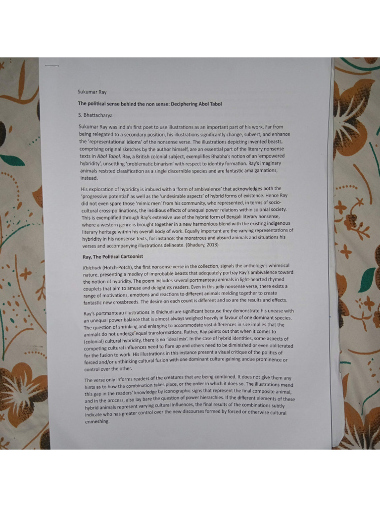 Sense and Nonsense | PDF