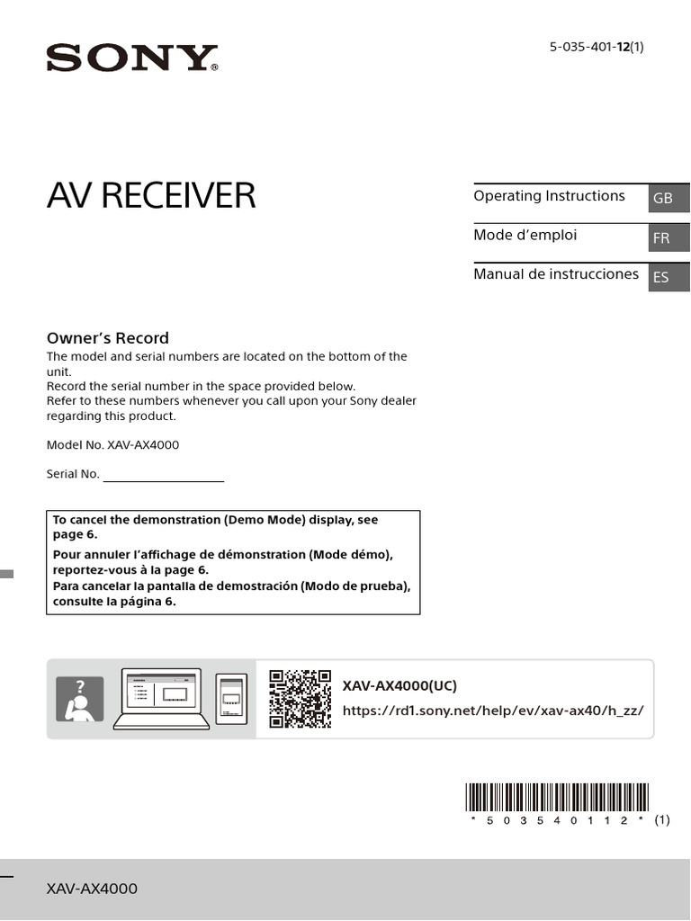 158 Xav 4000 Manual | PDF | I Phone | Bluetooth