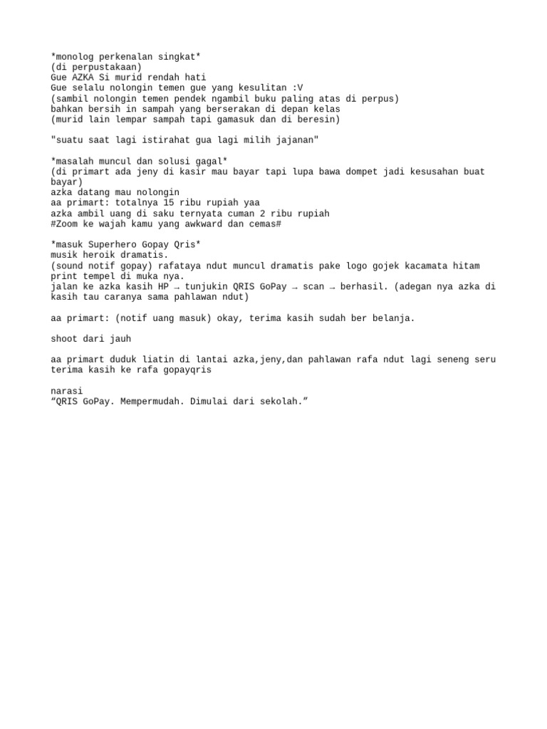 SCH Azka Script | PDF