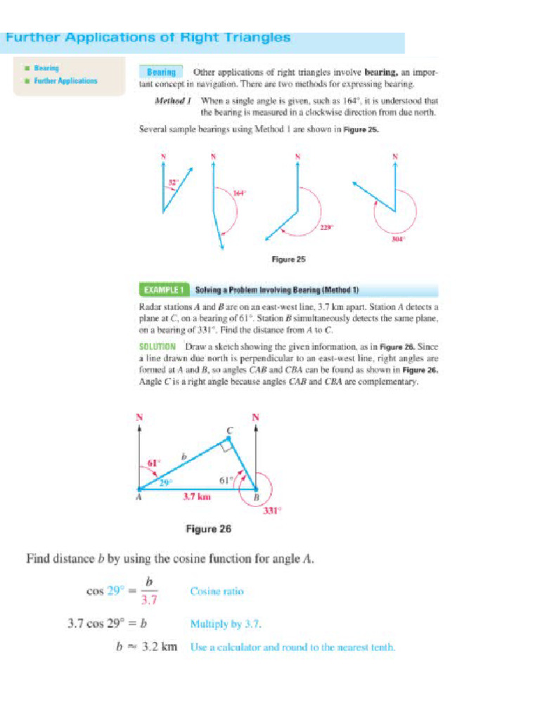 Lesson 3 Further Applications of Right Triangle v1 | PDF