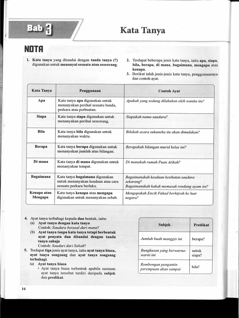 F1 BM Kata Tanya Soft | PDF