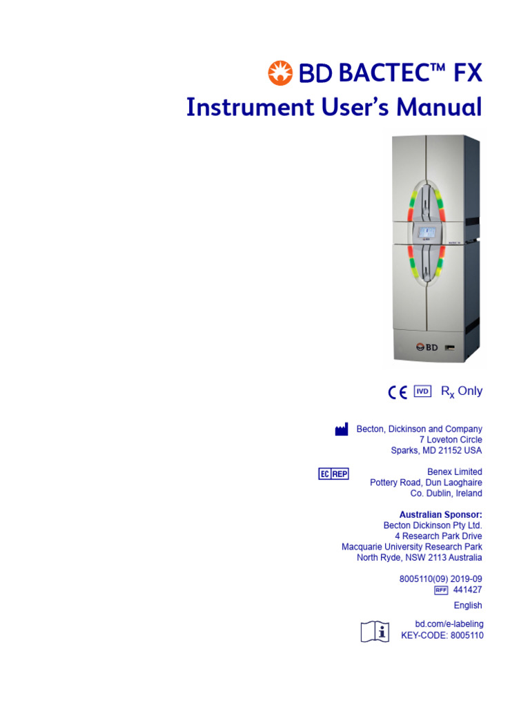 Bactec FX | PDF | Light Emitting Diode