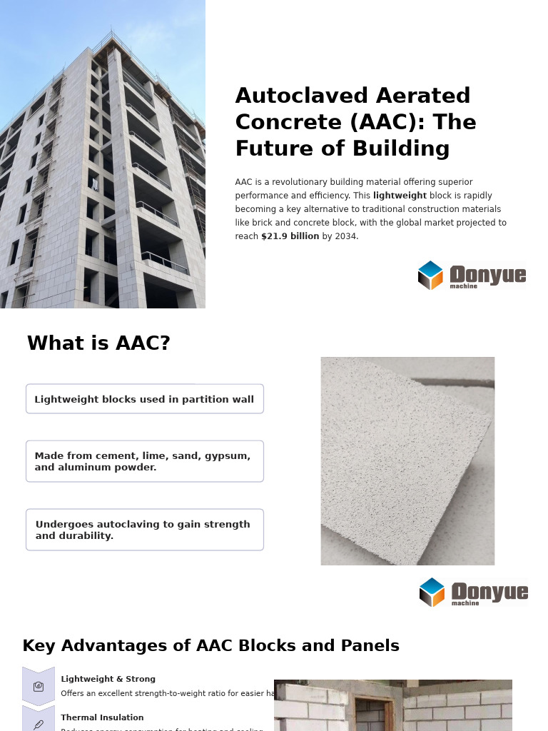 AAC: Sustainable Building Revolution | PDF | Building Materials | Concrete