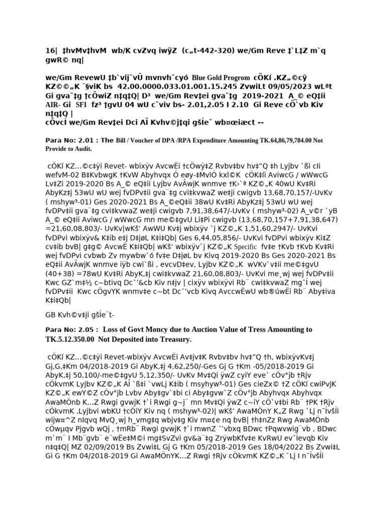 Blue Gold SFI 2019-2021 | PDF