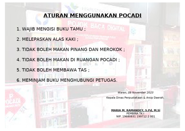 Aturan Menggunakan Pocadi | PDF