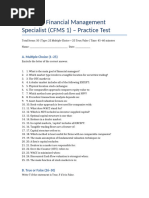 CFMS Quiz | PDF