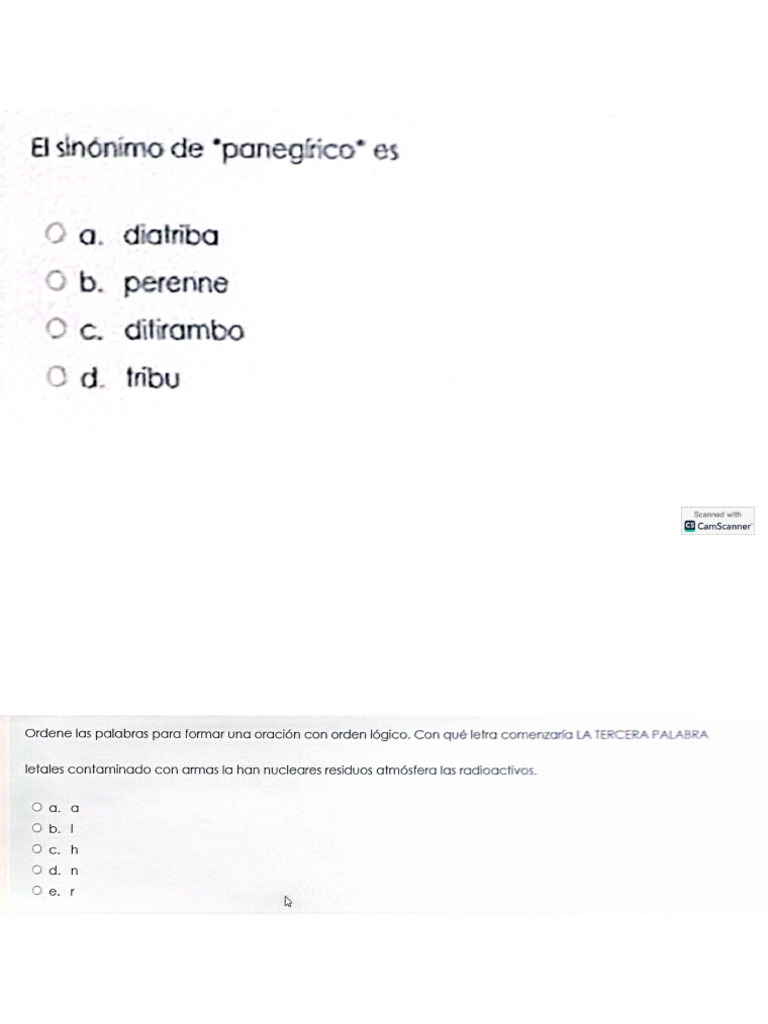 Prueba UCE 2 | PDF
