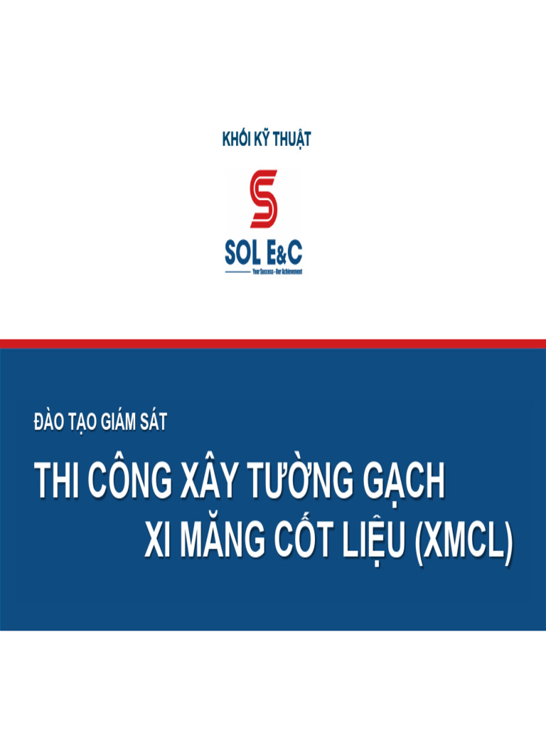 Kth-tr-ht-09 GTDT Xây Tư NG G CH XMCL | PDF