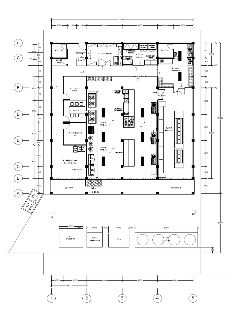 Denah Dapur Kartiasa, Sambas 24 Juni 2024 Rev | PDF