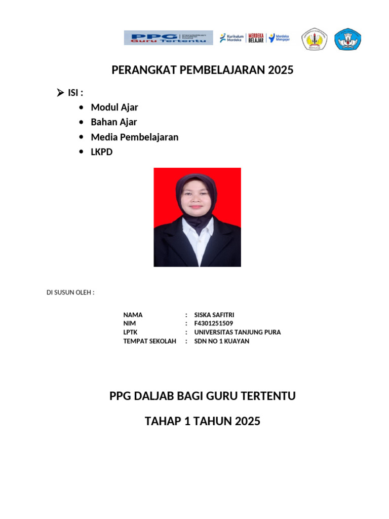 Modul Ajar PPG | PDF