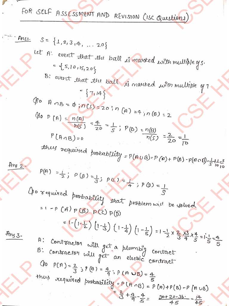 Op Class 12 Chapter 18 Self Revision | PDF