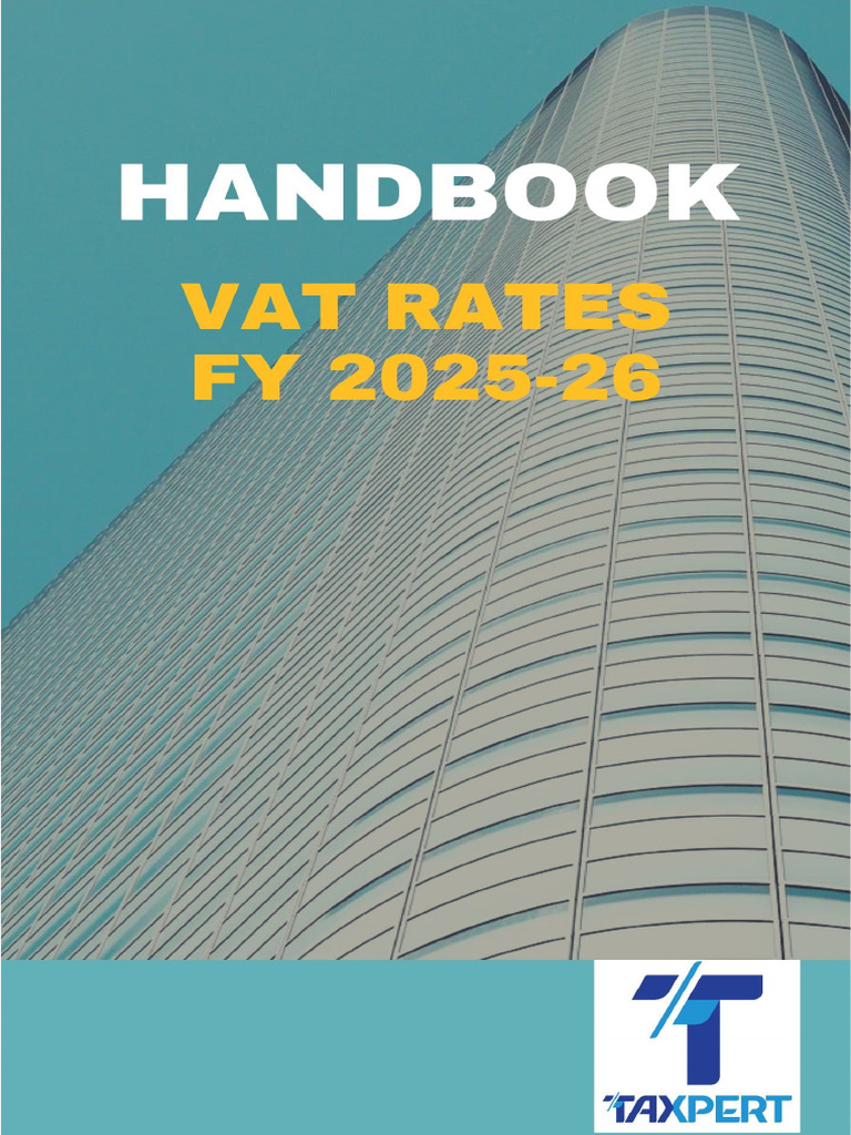 Bangladesh VAT Rates & HS Codes 2025-26 | PDF | Value Added Tax | Paper